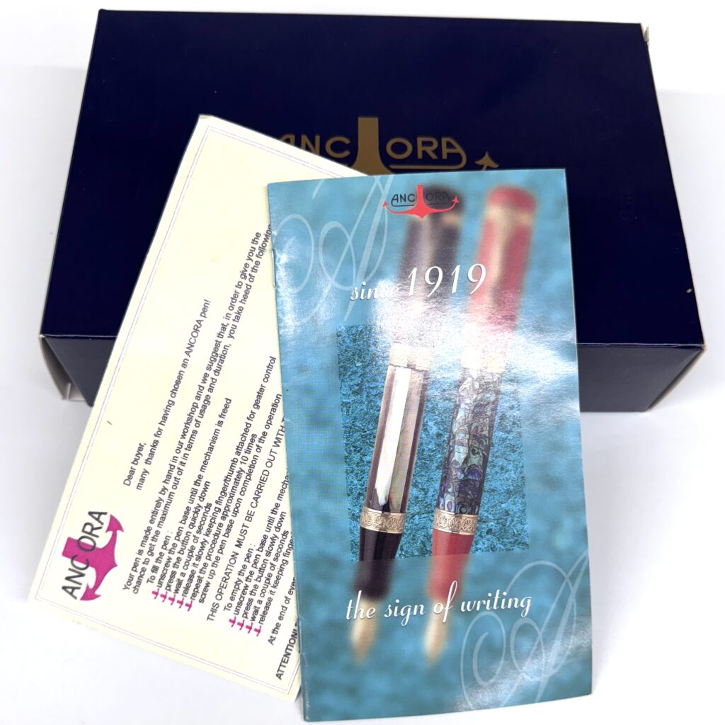 Ancora Paua Abalone Raden Limited Edition - PacificPenWorks.com