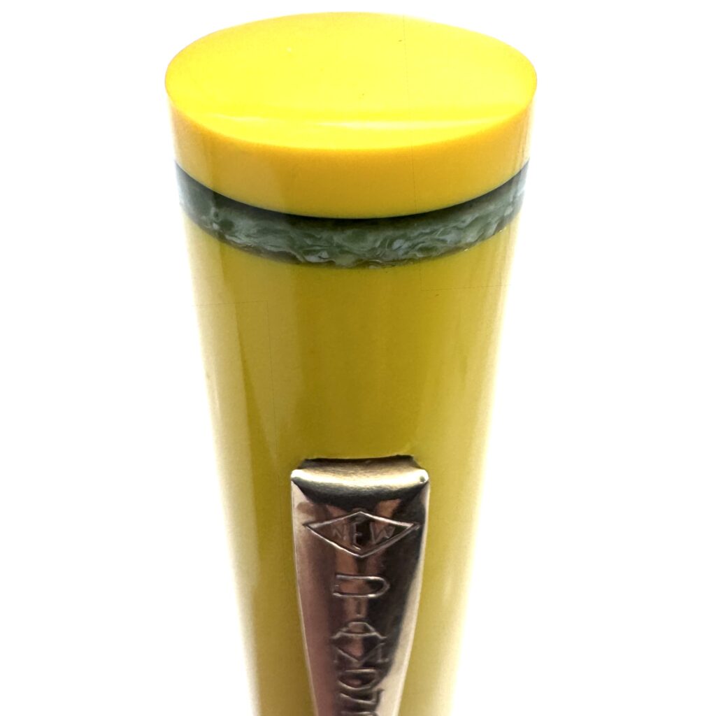 Diamond Point Yellow Celluloid - PacificPenWorks.com